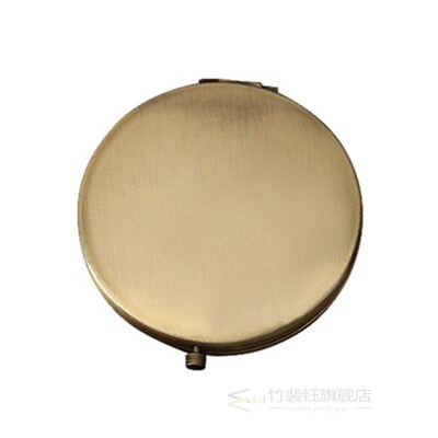 DIY Embroidery Kit Compact Pocket Floral Makeup Mirror Doubl