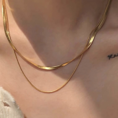 其他钛钢钛钢女时尚项链