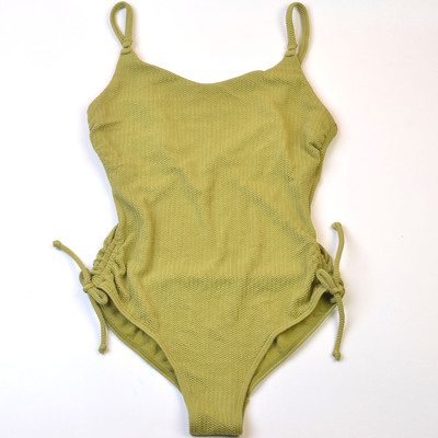 外贸高级感性感度假连体泳衣女