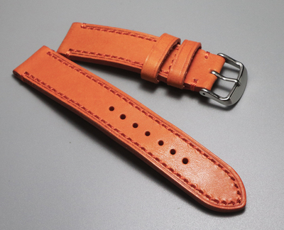 柔软头层手工20mm22mm真皮表带