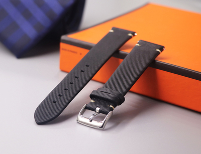 法国小牛皮斜纹快拆真皮表带GT2