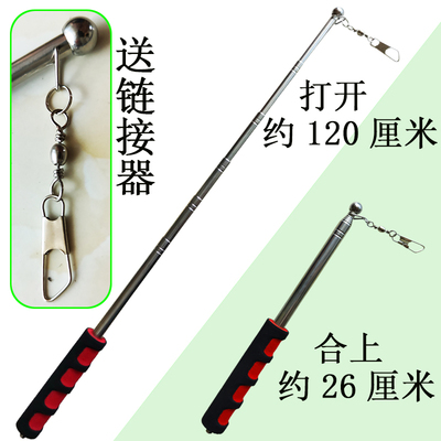 伸缩杆彩绸不锈钢杆玻璃钢伸缩杆