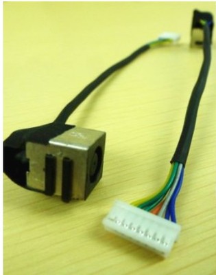 全新戴尔DELL XPS15 L501X L502X电源接口带线 充电口 电源头