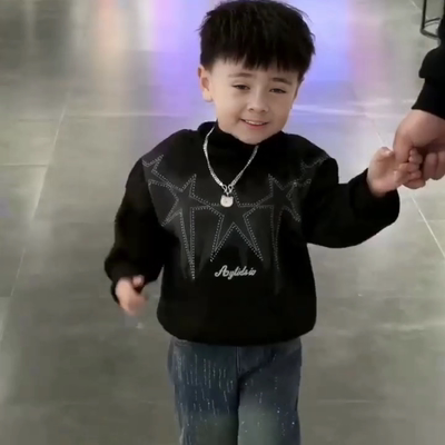 2025春秋男童潮酷痞帅卫衣