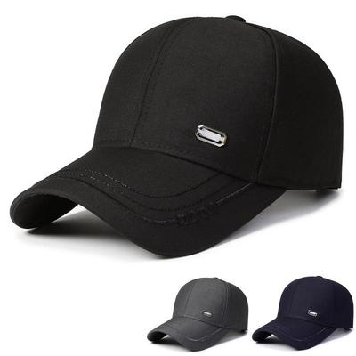 26年秋冬新款中年爸爸帽韩版休闲棒球帽大头围鸭舌帽男士遮1226r