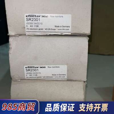 IFM 易福门流量传感器的控制显示器SR2301议价