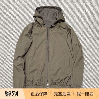 LoroPiana羊绒双面连帽LP夹克