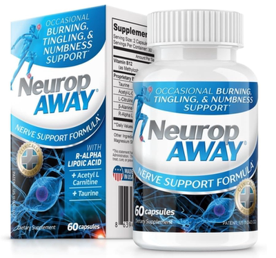 美国NeuropAWAY B12 神经髓鞘支持配方 60粒胶囊