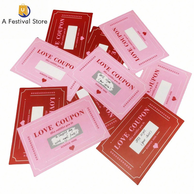 情人节游戏刮刮卡diy情侣约会