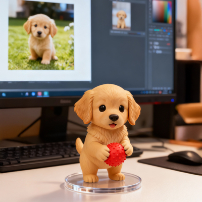 3D打印宠物手办定制Q版来图定制