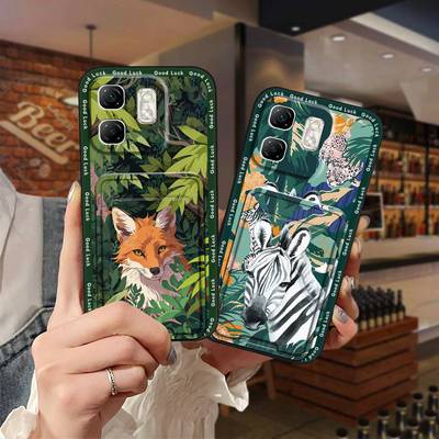 适用infinix Hot50i/Smart9/X6531/X6532手机壳创意卡槽零钱卡通