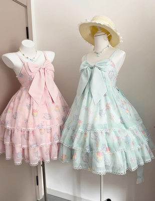 【二团定金预约】兔崽原创甜心小贝jsk/短袖op 夏日海边lolita