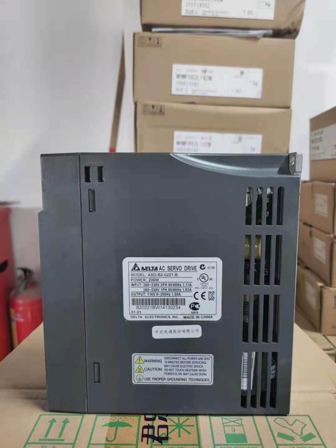 二手拆机台达B2IGE系列20套装ASD-B2-0221-+ECMA0-C20BW602ES质_虎窝淘