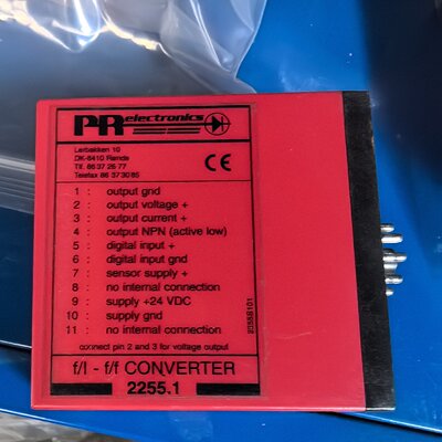 议价，PR 2255B1X频率信号转器