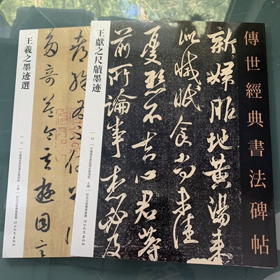 二王尺牍手札王羲之墨迹选王献之尺牍墨迹毛笔行书行草书法字帖丧乱帖二谢帖快雪时晴帖平安帖何如帖姨母帖地黄汤帖鸭头丸帖中秋帖