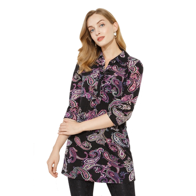 玫而美品牌专柜时尚淑女复古衬衫