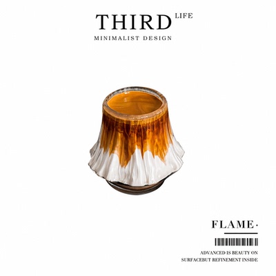 Life's·Flame·Dirty咖啡杯子酒杯杯具咖啡杯富士山火山杯| 烈焰