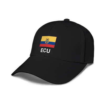 厄瓜多尔Ecuador鸭舌棒球帽帽子遮阳帽男女休闲帽防晒帽夏设 无界