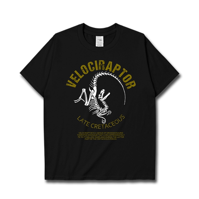 伶盗龙Velociraptor动物短袖T恤