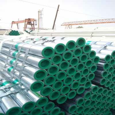 衬塑钢管DN100给水内衬PE镀锌管DN50钢塑复合管DN65热水管聚乙烯