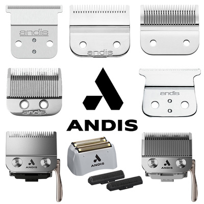 andis安迪斯D8油头电推剪替换厚薄刀头增白器刀网配件进口刀片