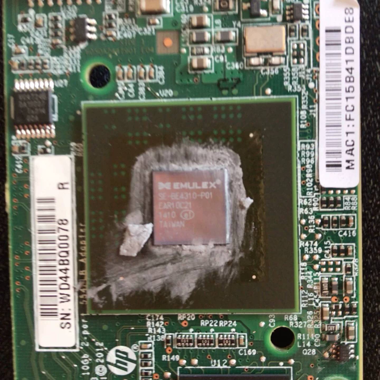 可维修Emulex SE-BE4310-P01 网卡芯片 剪板芯片议价