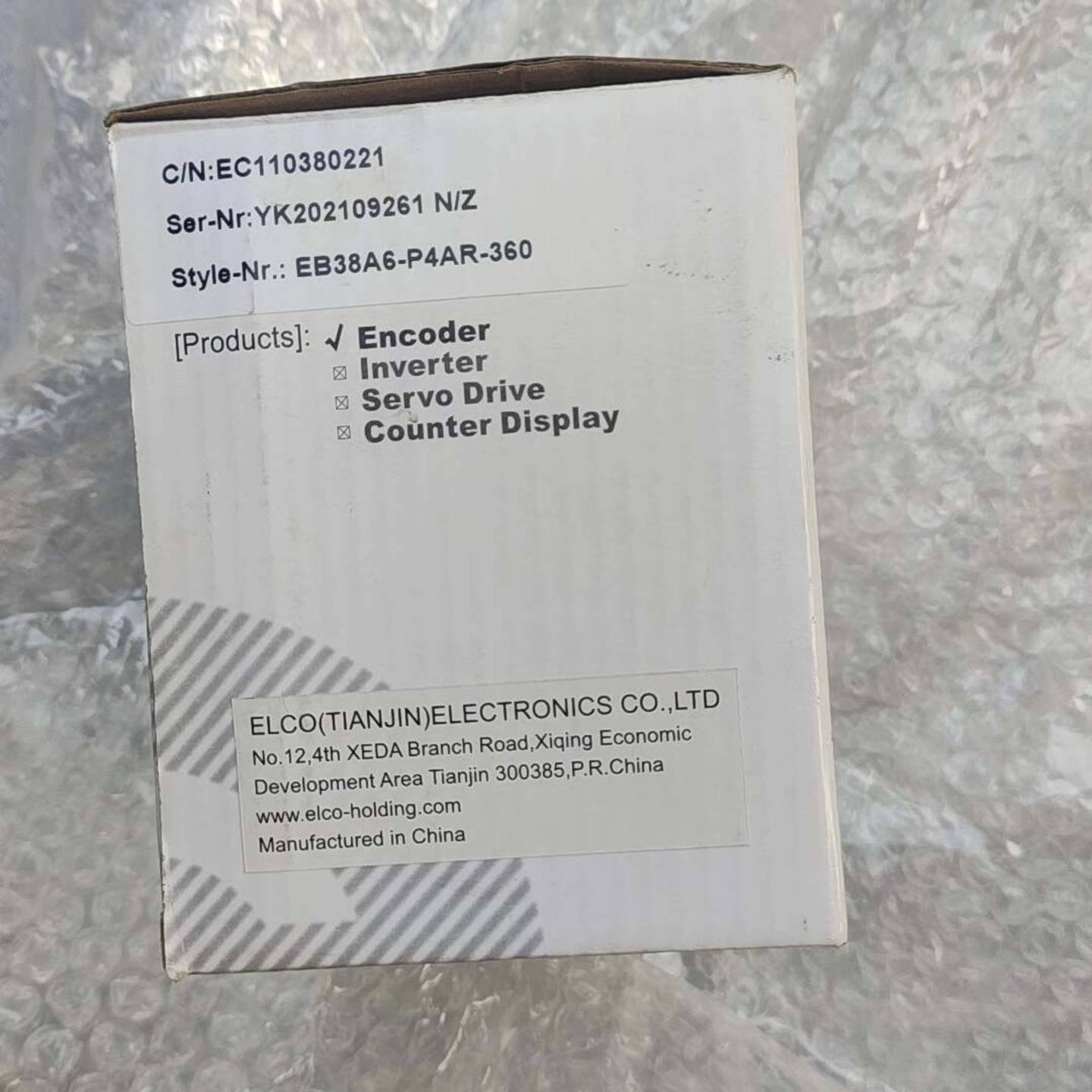 可维修编码器EB38A6-P4AR-360九九新议价