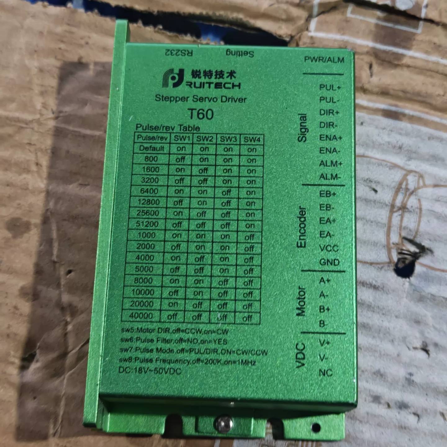 可维修一个技术T60闭环步进驱动器议价