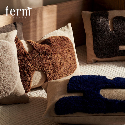 fermLIVING靠枕沙发抱枕北欧