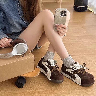 复古轻便阿甘鞋女款2025秋季新款