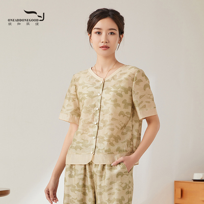 依伽依佳直筒文艺衬衫