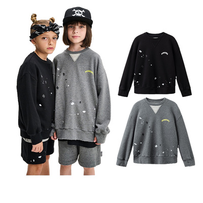 3.7z 清仓不退！现货正品! NUNUNU春夏新款泼墨卫衣 以色列进口