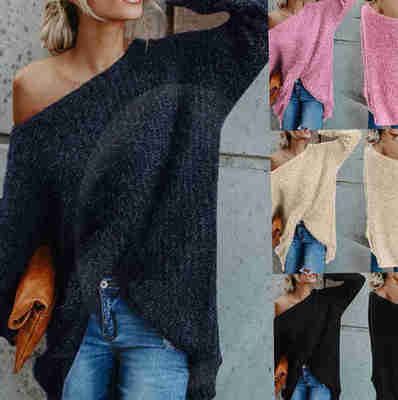 Pullover Jumpers Female Mink Cashmere Sweater