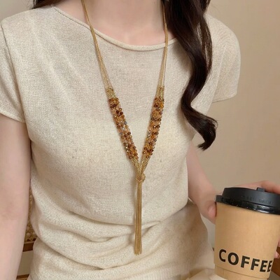 Bohemian multi-layered necklace - cross-border accessory跨境