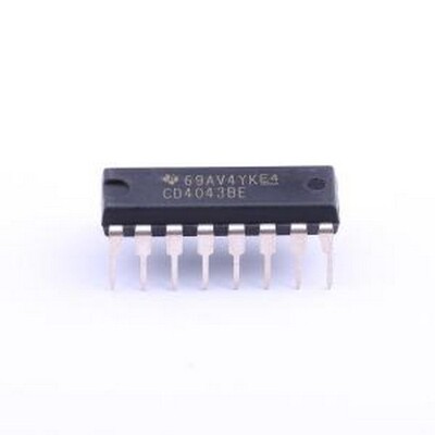 CD4043BE 锁存器 三态输出S-R锁存器 DIP-16