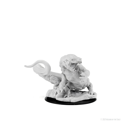 【桌游乱炖】DND跑团模型 白模 Miniatures: Frost Salamander
