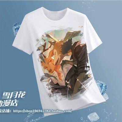 动物狂想曲  周边衣服T恤短袖体恤服装上衣潮 BEASTARS