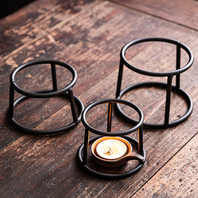 向美铁艺围炉煮茶炉架