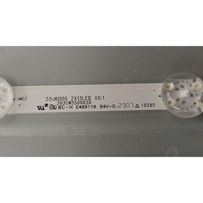 定制适用创维55A3 55A3P灯条55J6000 2X13LED V0.1 303CW550002D