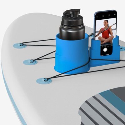 Kayak Drink Holder皮划艇浆板饮料固定架游船户外易拉罐手机支架