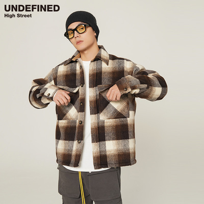 undefined短款冬季加厚外套美式