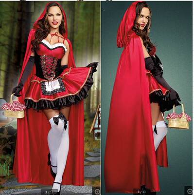 New Little Red Riding Hood Witch Clothing for Christmas服装