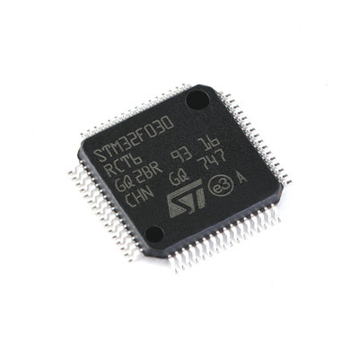 原装正品 STM32F030RCT6 LQFP-64 ARM Cortex-M0 32位微控制器MCU