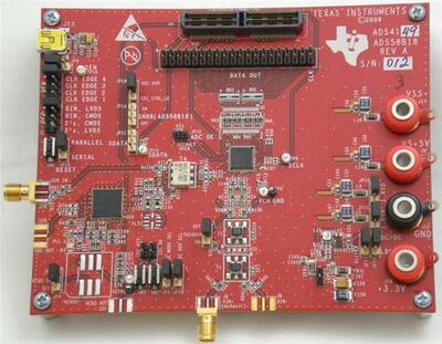 ADS4142EVM 开发板 《 EVAL MODULE FOR ADS4142    》