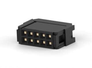 1658620-1 连接器 《 CONN RCPT 10P IDC 26-28AWG GOLD    》