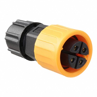 23004231-02 连接器 《 CONN PLUG FMALE 4POS SOLDER CUP    》