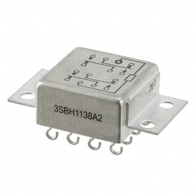 3SBH1138A2 继电器 《 RELAY GEN PURPOS 4PDT 2A 26.5VDC    》