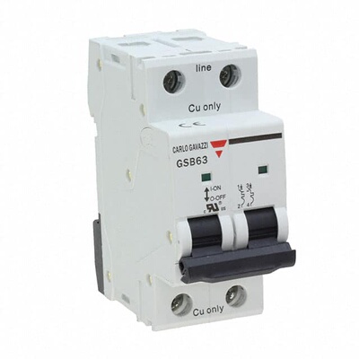GSB632PC50 电路保护 《 MCB UL1077 C 2P 50A    》