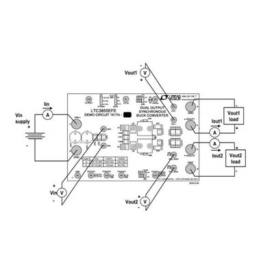 DC1617A-A 开发板 《 BOARD DEMO FOR LTC3855EFE    》