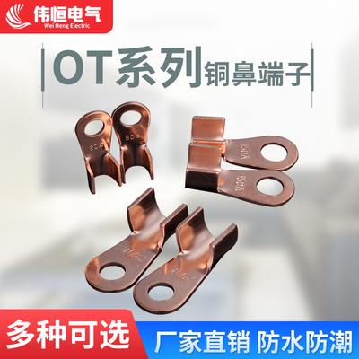 OT开口鼻10A20A30A40A50A60A80A100A150A200A250A300A600AT3紫铜